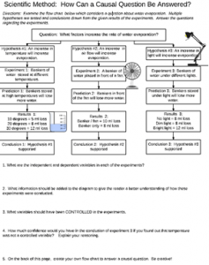 Scientific Method – Answering Causal Questions