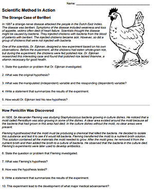 Scientific Method in Action