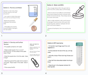 Investigation: Properties of Water with Lab Stations