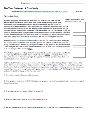 Case Study - The Tired Swimmer and Muscle Contractions