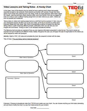 How to Take Notes on Videos for the Flipped Class